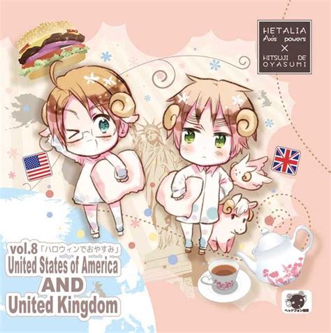 Hetalia X Goodnight With Sheep Vol 8 Halloween Sleeping Hetalia