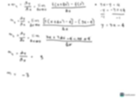 SOLUTION Calculus Equation Of Tangent And Normal Line Studypool