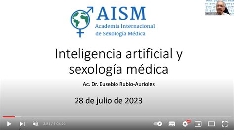 Webinar Inteligencia Artificial y Sexología AISM