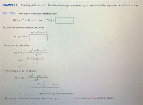 solved example 1 starting with x 2 find the third