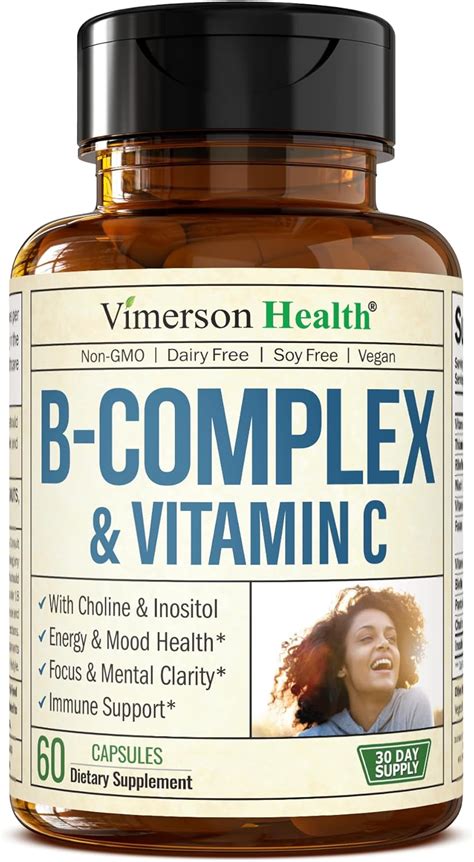 Vitamin B Complex With Vitamin C And Folic Acid Folate 8