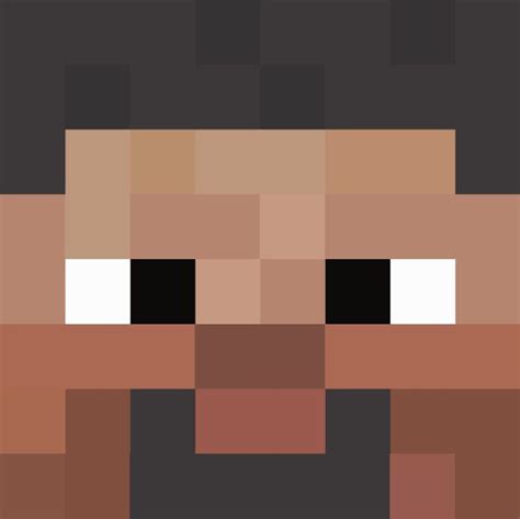 Minecraft Steve Head Template