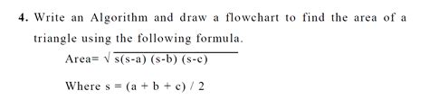 Write An Algorithm And Draw A Flowchart To Find Chegg