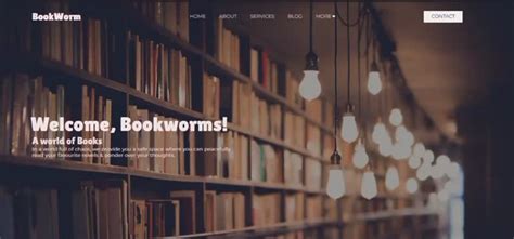 I Created A Simple Library Landing Page Using Html And Css Flexbox