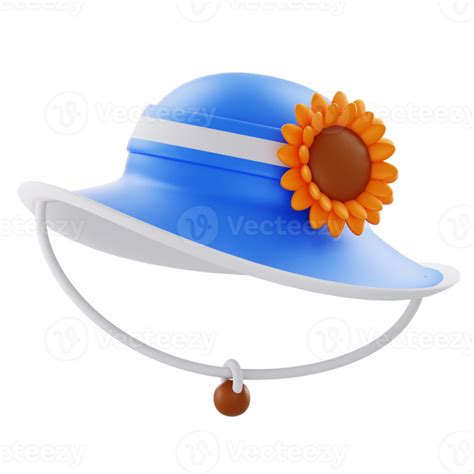 3d Render Spring Hat 69845466 Png