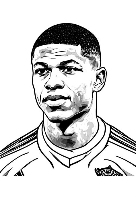 Desenhos De Mbappé Para Colorir E Pintar Tudo Para Colorir