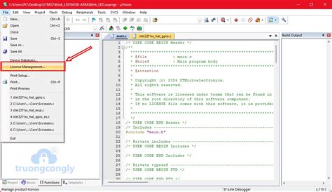 Hướng Dẫn Cài đặt Keil C V5 Arm Lập Trình Stm32