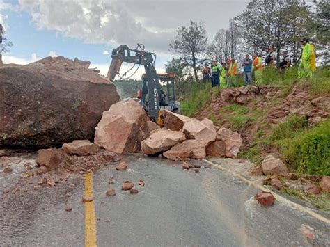 Lluvias Provocan Derrumbes En Municipios De Las Quebradas Durango Meganoticias