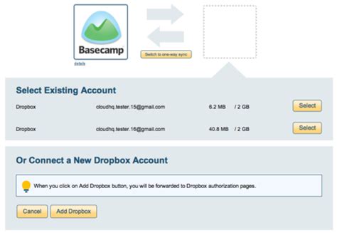 How To Sync Basecamp And Dropbox Cloudhq