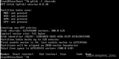 linux磁盘分区与逻辑卷管理及xfs配额配置 csdn博客