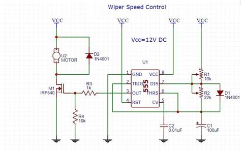 Wiper Speed Controller Electronics Projects Hub