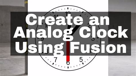 Creating An Analog Clock In Davinci Resolve Fusion Filmmaker Central