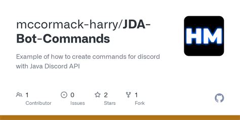 GitHub Mccormack Harry JDA Commands Example Of How To Create