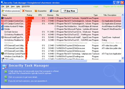 Check Out Your System With Security Task Manager Techrepublic