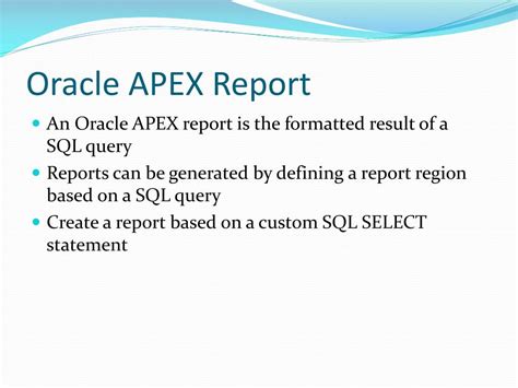 PPT Oracle Application Express APEX PowerPoint Presentation Free Download ID