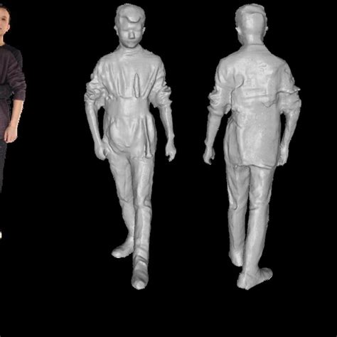 our method generates robust results even when parts of human are not
