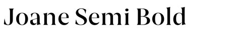 Joane Semi Bold Fuente Webfont And Desktop Myfonts