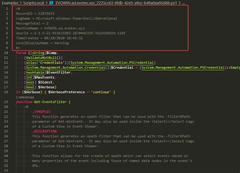 Restoring Recovering Powershell Scripts From Event Logs Evotec