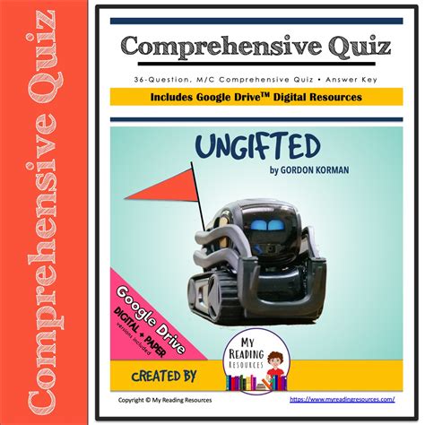 Unted Comprehensive Quiz My Reading Resources