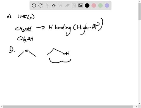 SOLVED: for each of the following pairs of molecules, which one is the higher boiling point? 1 ...