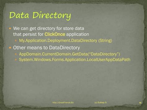 Advanced Clickonce Deployment Techniques By Suthep S Greatfriendsbiz