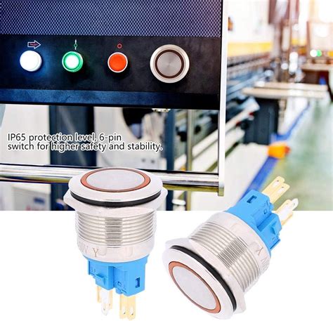 Buy Push Button Switch Push Button Easy To Install Exquisite Delicate For Electronic Component