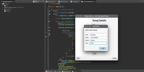 Github Minold Song Library Simple Song Library Project