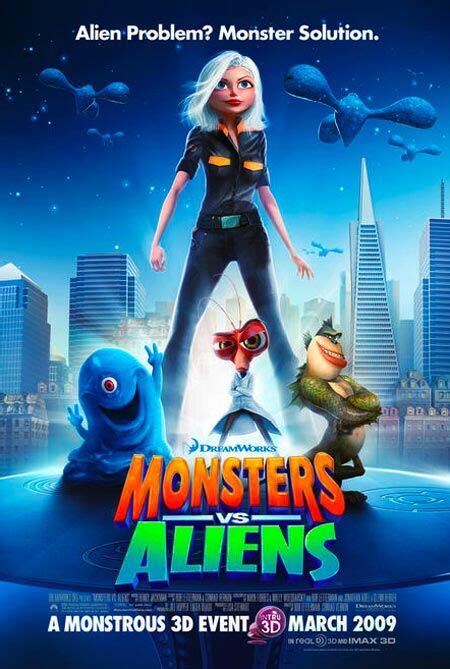 Monsters Vs Aliens Ginormica Kiss Derek