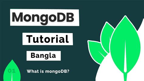 MongoDB Bangla Tutorial MongoDB Introduction Bangla Tutorial YouTube