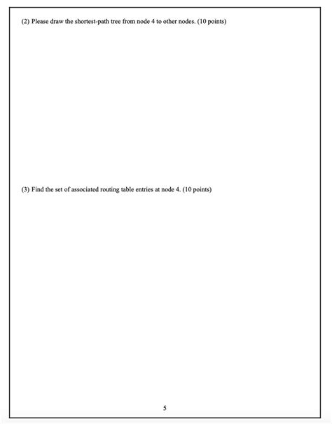 Solved Problem 2 50 Points Consider The Following Network