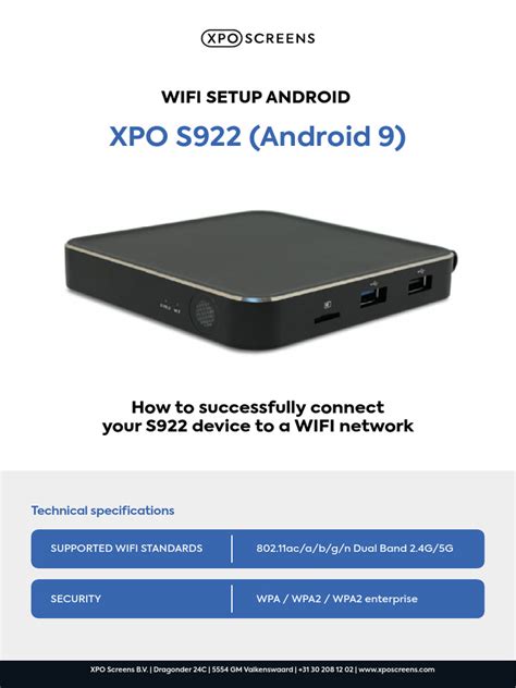 Wifi Setup Android Pdf Wi Fi Android Operating System