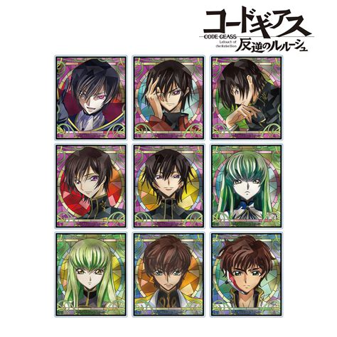 Code Geass Lelouch Of The Rebellion Acrylic Card Collection Aure