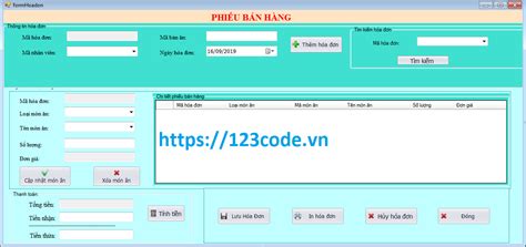 chia sẻ source code quản lý cửa hàng ăn c full code data mysql
