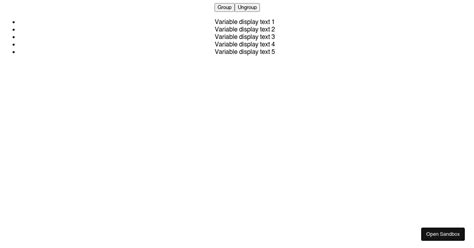 Ts React Grouping Forked Codesandbox