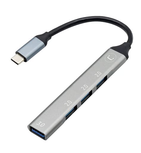 Unno Tekno Ports USB C To USB A Hub HB SV Promotech