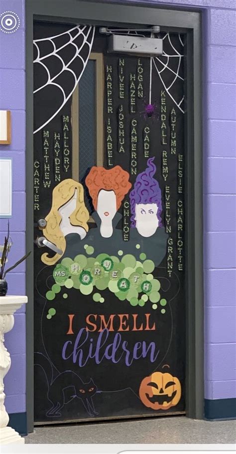Halloween Door Halloween Teacher Door Ideas Fall Door Decorating