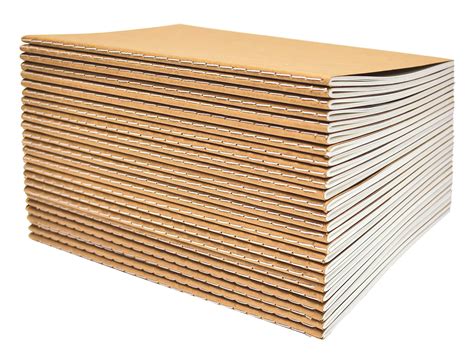 Kraft Notebooks With Lined Paper Bulk Pack 83 In X 55 In A5 Size