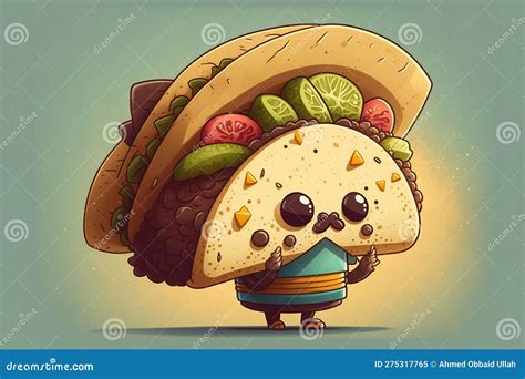 Cute Cartoon Tacos