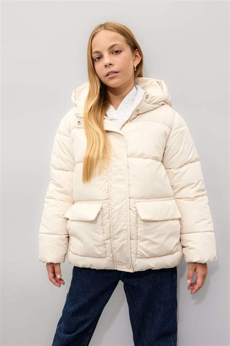 بيج فاتح بناتي جاكيت بامب بناتي وتر بروف بكابيشون وبطنة صوفية 3113789