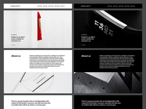 Modularity Website Design System Free Sketch Resource Sketch Elements