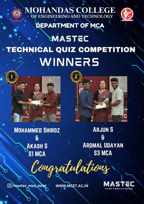 Congratulations Mohandas College Of Engineering And Technology