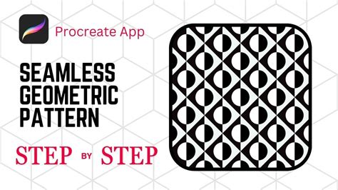 How To Create A Seamless Geometric Pattern In Procreate Procreatetutorial Geometricpattern