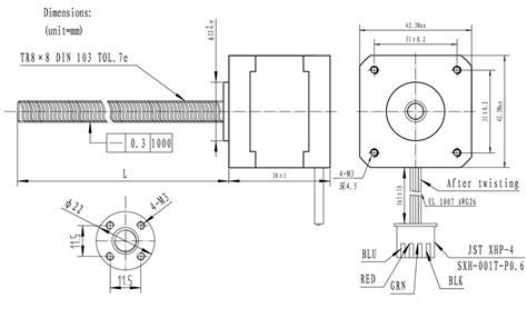 Nema 17 Stepper Motor Wiring Diagram