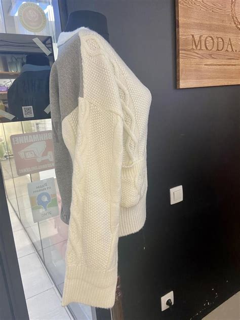 Купить Кардиган с подкладкой и дизайном на спине J B4 молочный Modadianna Шоу рум женской