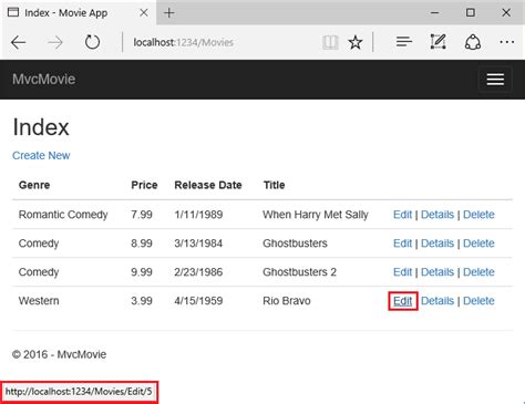 Controller Methods And Views Asp Net Documentation