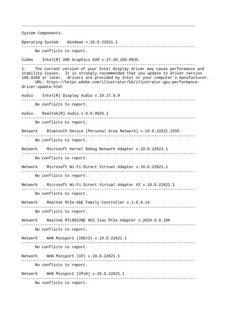 System Compatibility Report Pdf Device Driver Computer Hardware