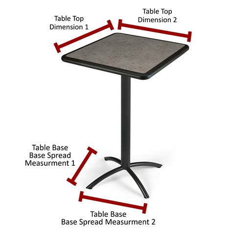 Choosing A Table Base For Rectangular Table Tops