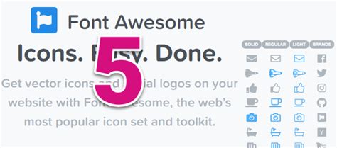 font awesome location icon at collection of font