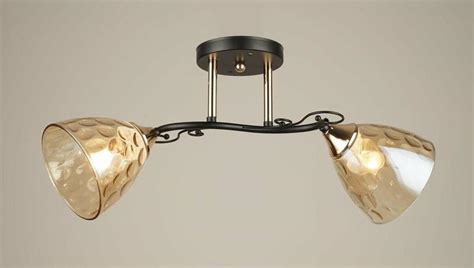 Люстра устільова Sirius B N4522 2 Bk Fgd на 2 плафони — ціна 753 грн у каталозі Люстри Купити