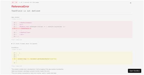 React Numpad Examples Codesandbox